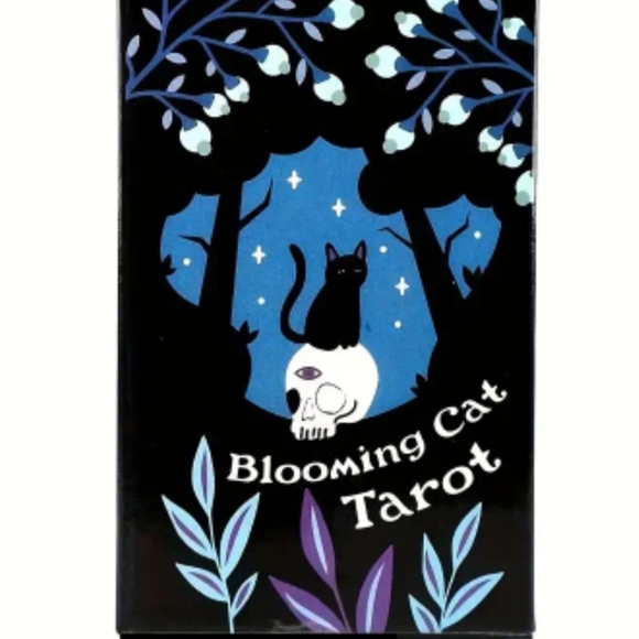 Tarot | Games | New Meowwww Blooming Cat Tarot Deck 9 Cards Velvet ...